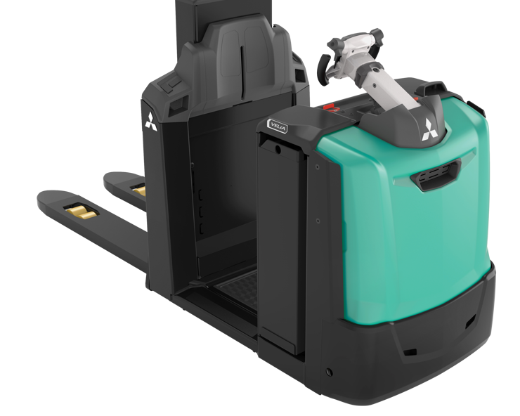Walkie Rider Pallet Jacks, End Riders & Stackers | Mitsubishi Forklift ...