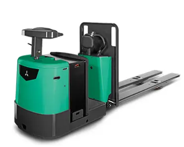 Walkie Rider Pallet Jacks, End Riders & Stackers | Mitsubishi Forklift ...