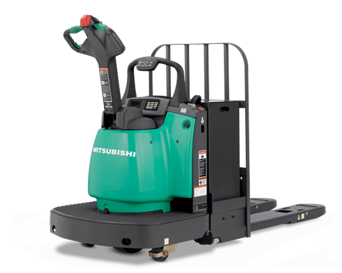 Transpaleta Eléctrica de Operador a Bordo | Mitsubishi Forklift Trucks